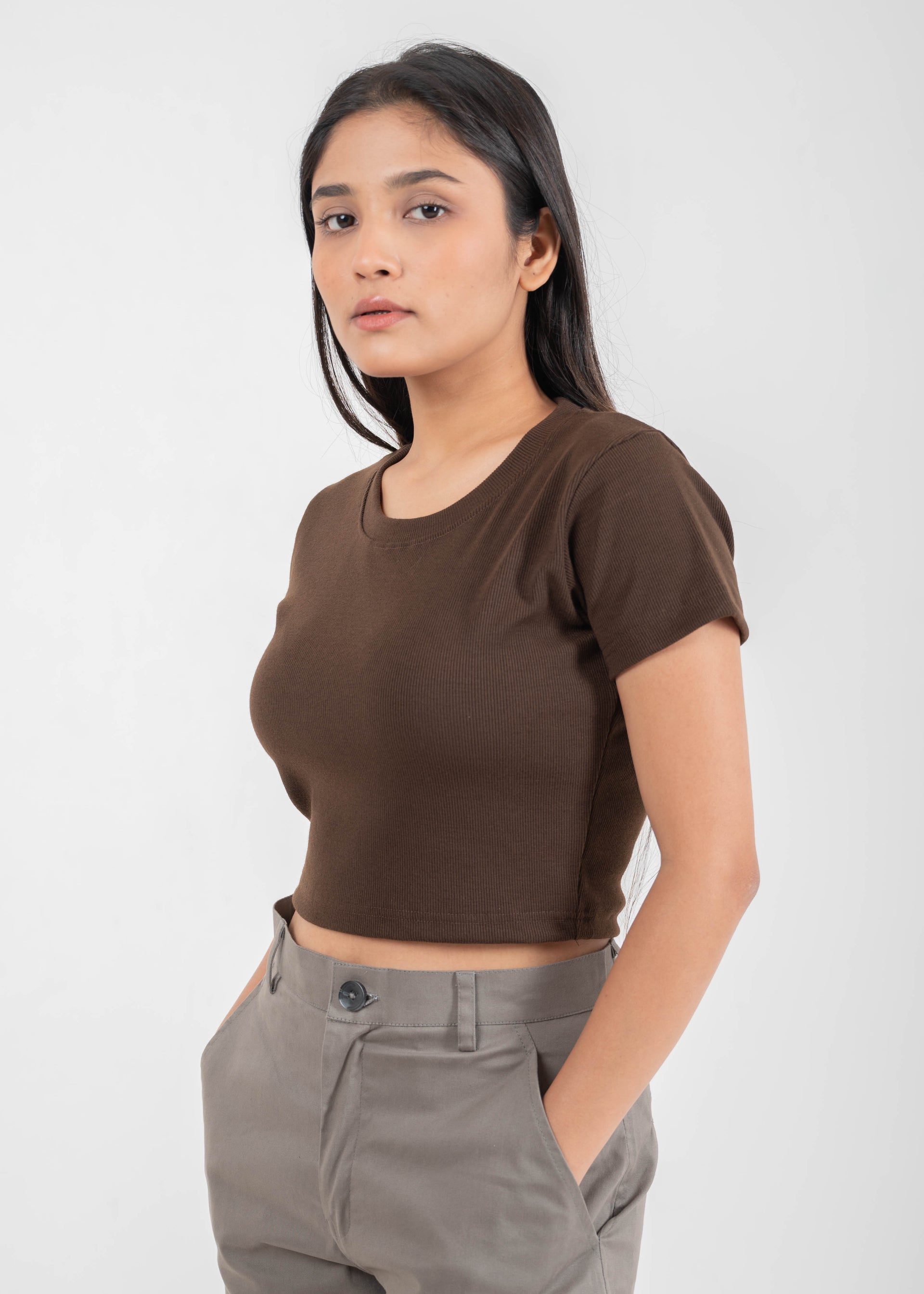 Sculpt Crop Tops – Desi Minimals